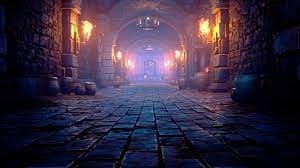 dungeon hall - Fantasy Guild Hall